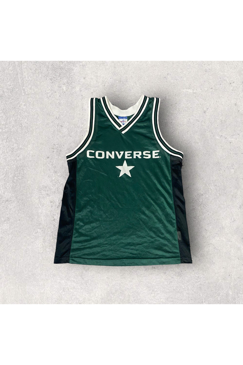Vintage Made In USA Converse Basketball Jersey- M – BACK2THEVINTAGE
